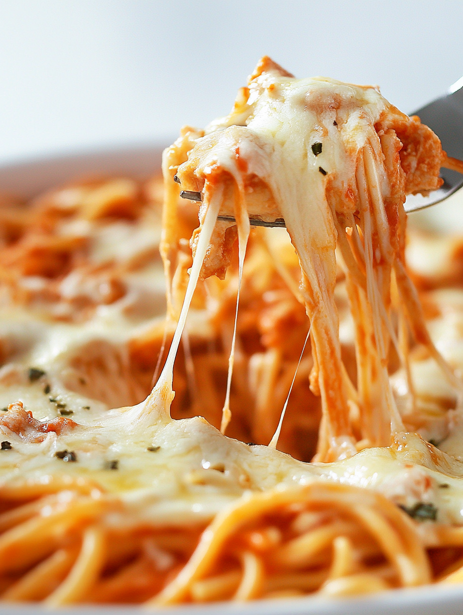5-Star Ranch Chicken Spaghetti Recipe