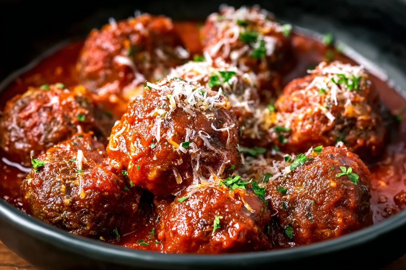 Slow Cooker Meatballs | Easy & Delicious Party Appetizer