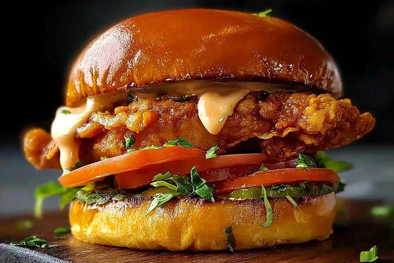 Crave-Worthy Spicy Chicken Sandwich | Juicy & Flavorful