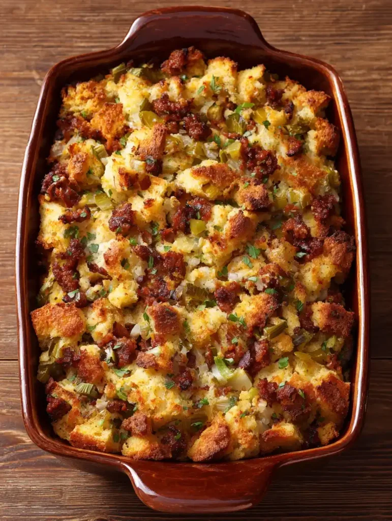 Southern Italian Thanksgiving Stuffing : Sausage & Fennel