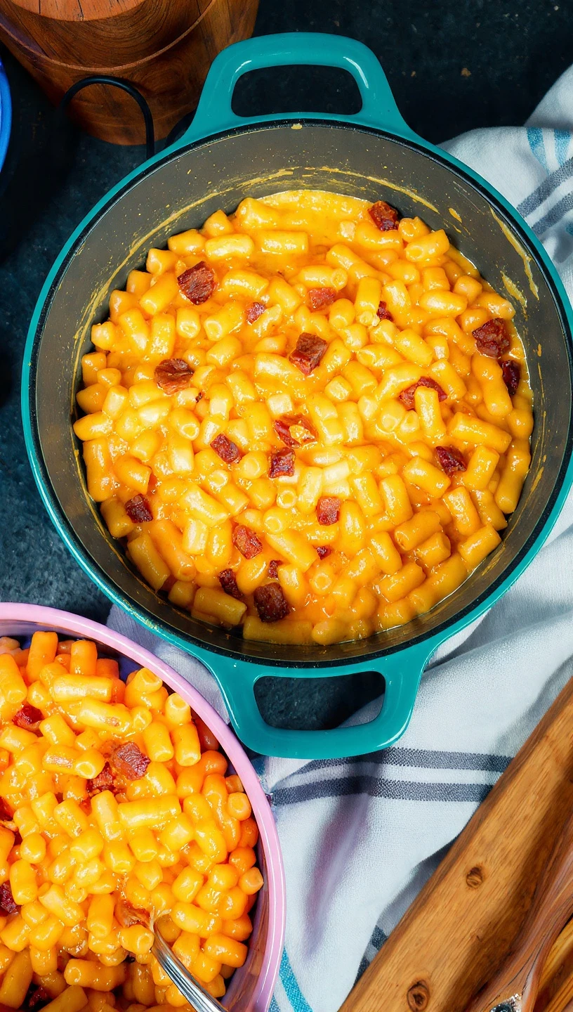 Spam Macaroni and Cheese : Best Skillet Twist
