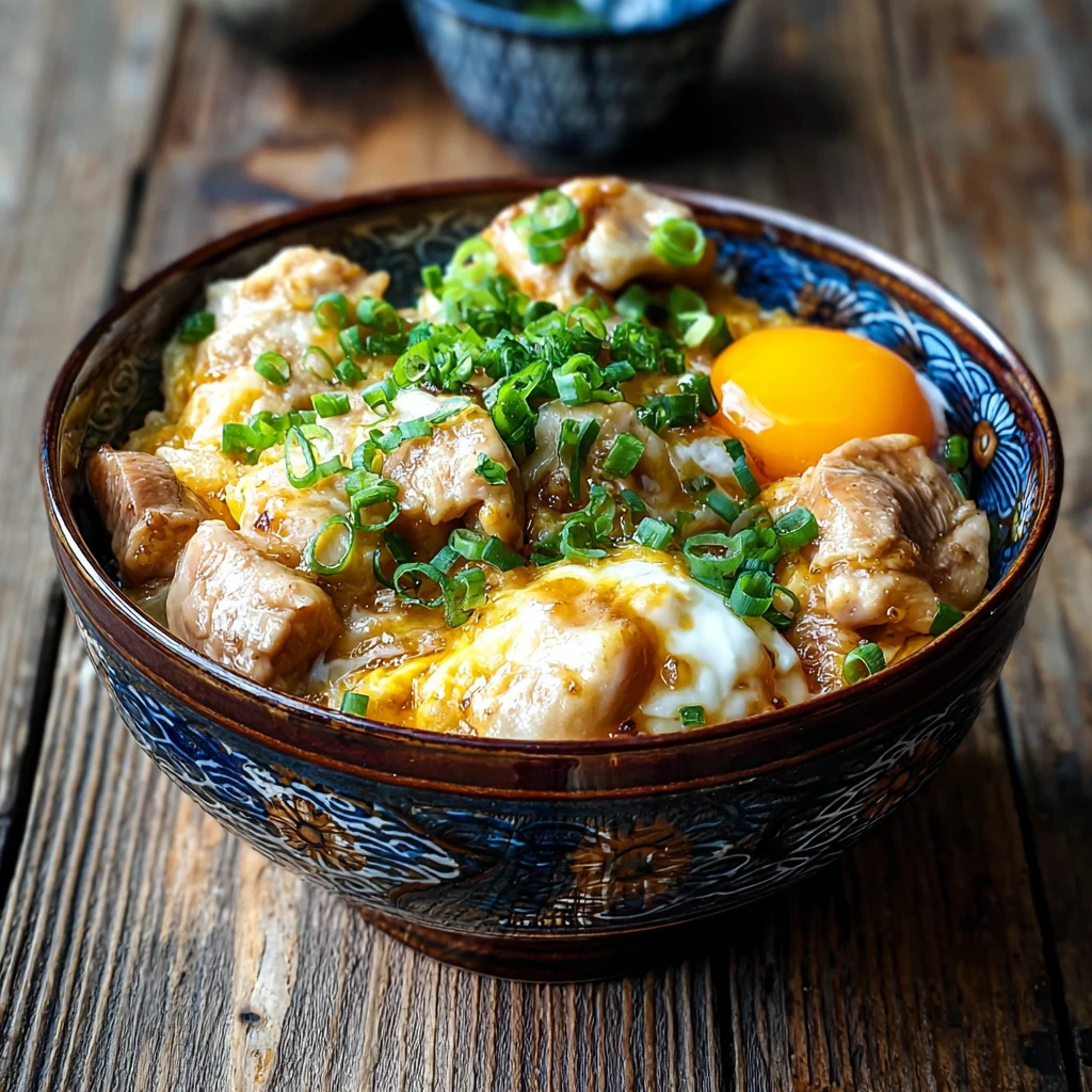 Irresistible Easy Oyakodon Chicken and Egg Bowl Recipe